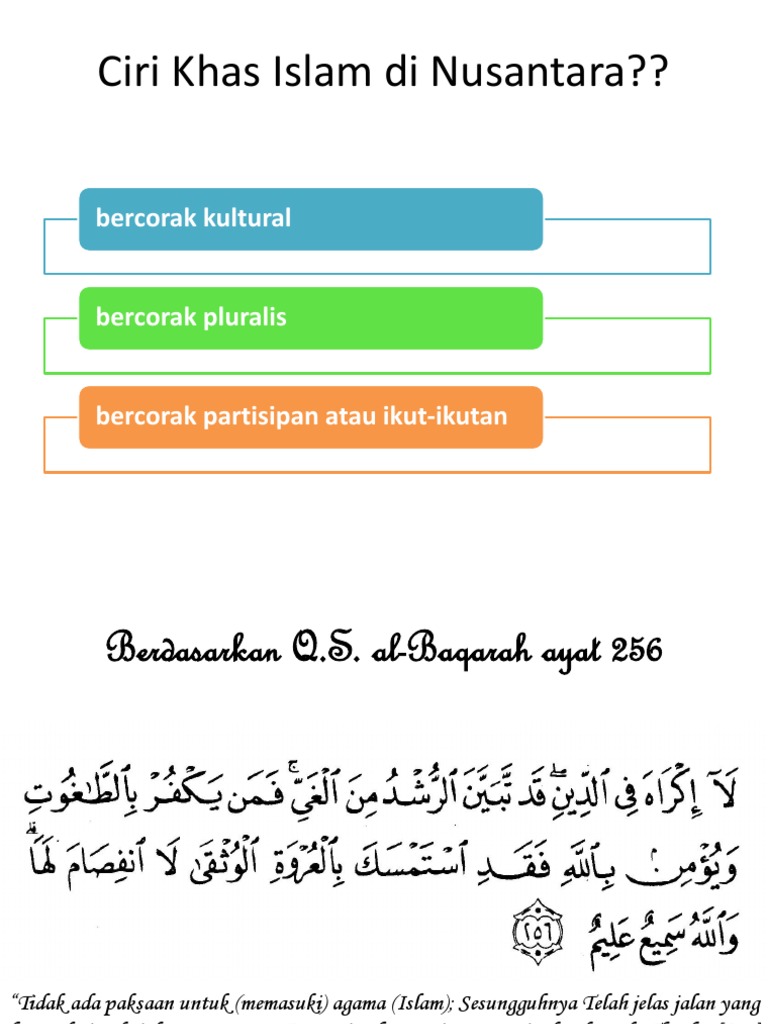 Corak Islam Di Nusantara | PDF