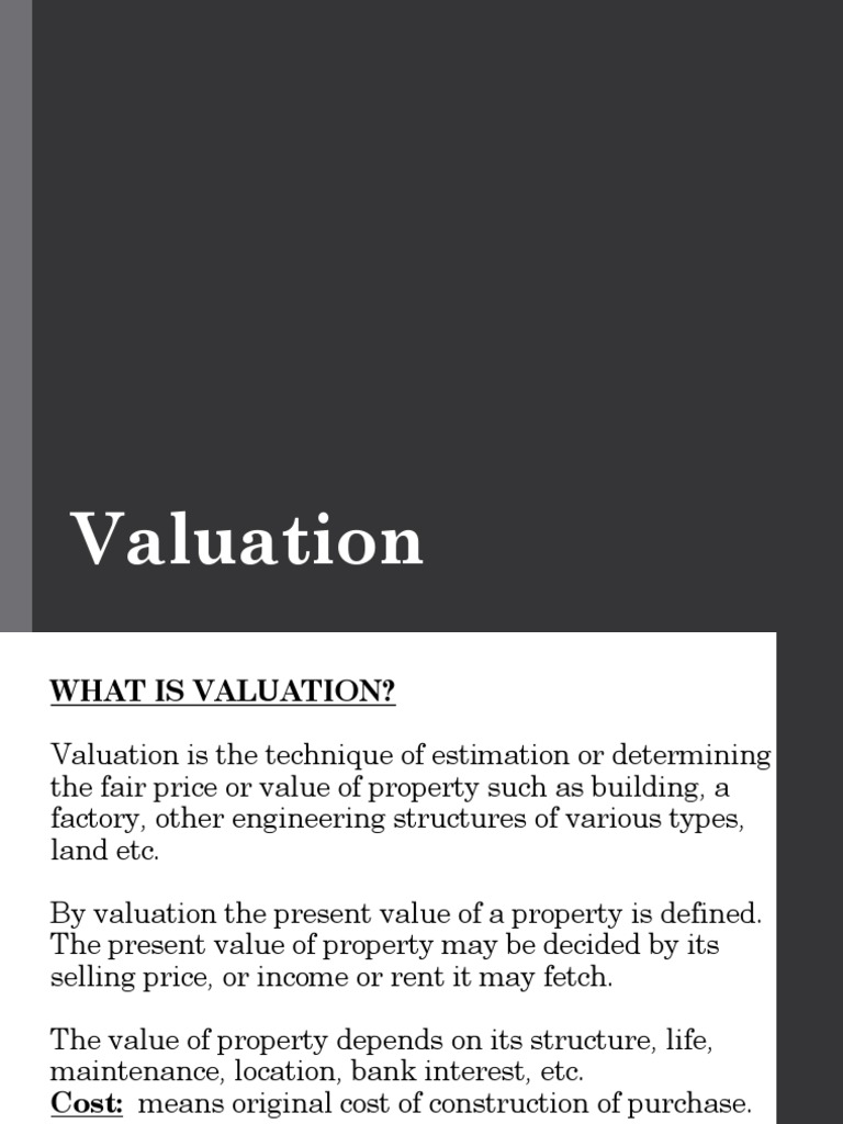 Valuation Ruksar | PDF | Real Estate Appraisal | Depreciation