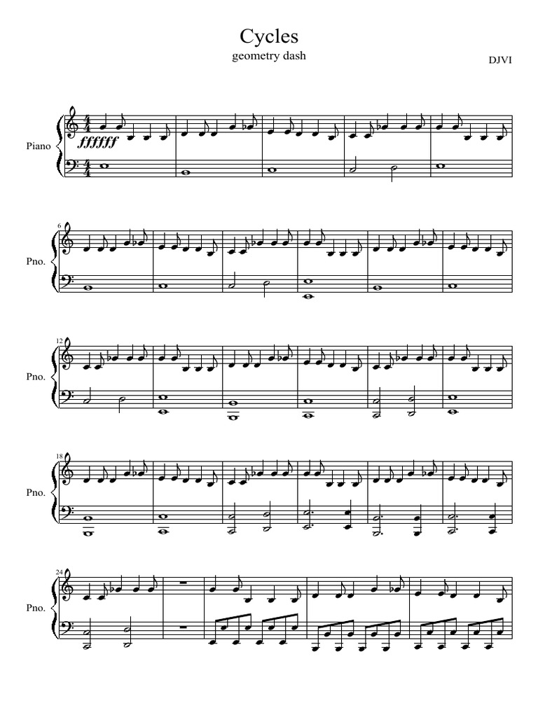 Cycles Geometry Dash | PDF