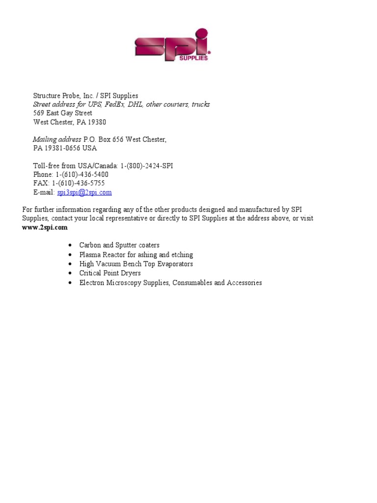 SPI Sputter Module Manual | PDF | Sputtering | Vacuum Tube