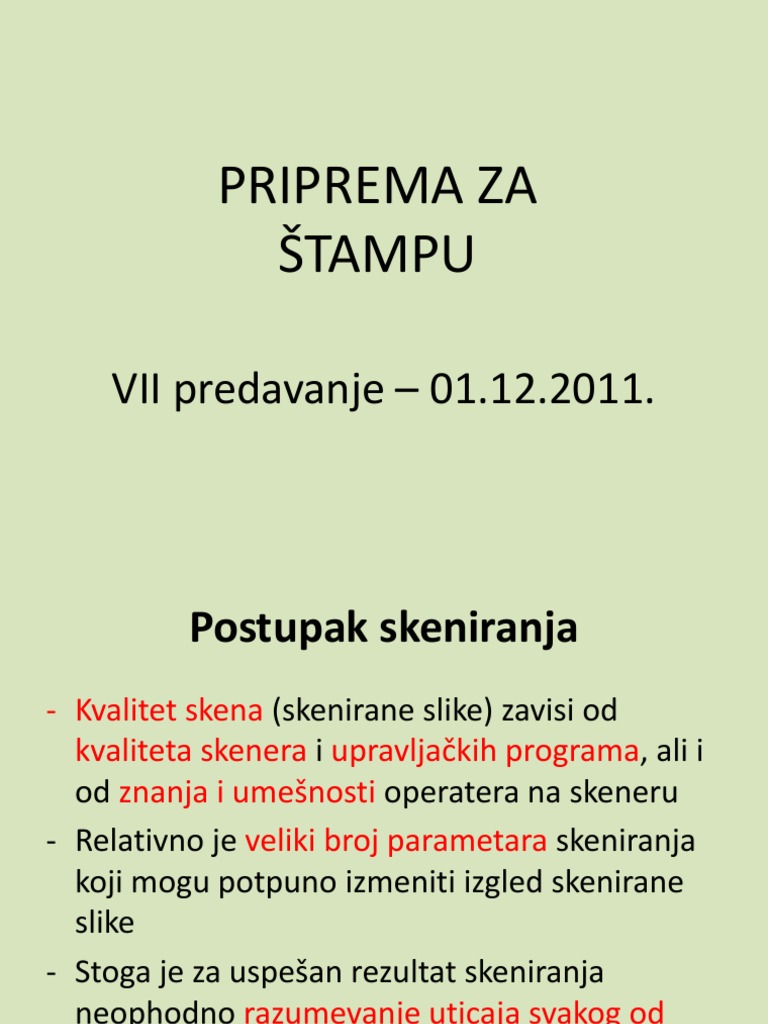 Predavanje BR 7 | PDF
