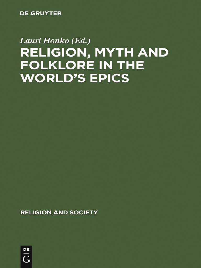 Religion, Myth, and Folklore in The World's Epics | PDF | Oral ...
