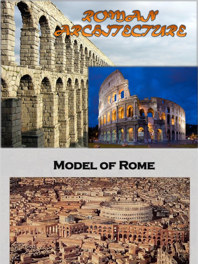 Roman Architecture Innovations | PDF | Vault (Architecture) | Column