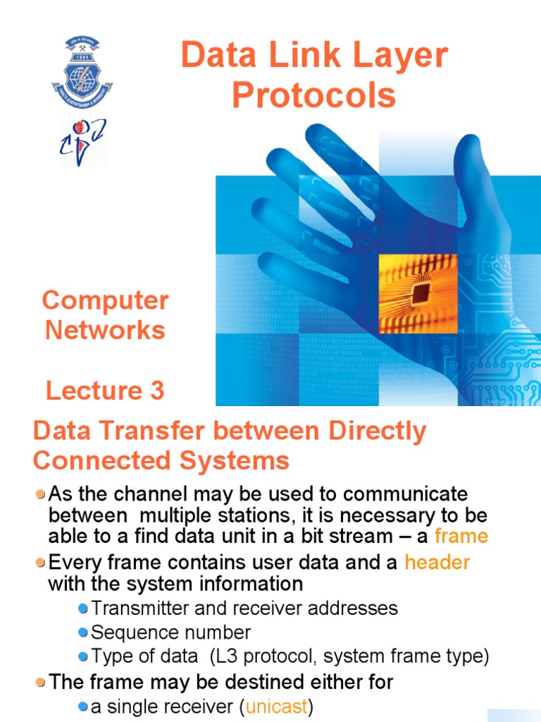 Data Link Layer Protocols Character Oriented Vs Bit Oriented Protocols Pdf Media