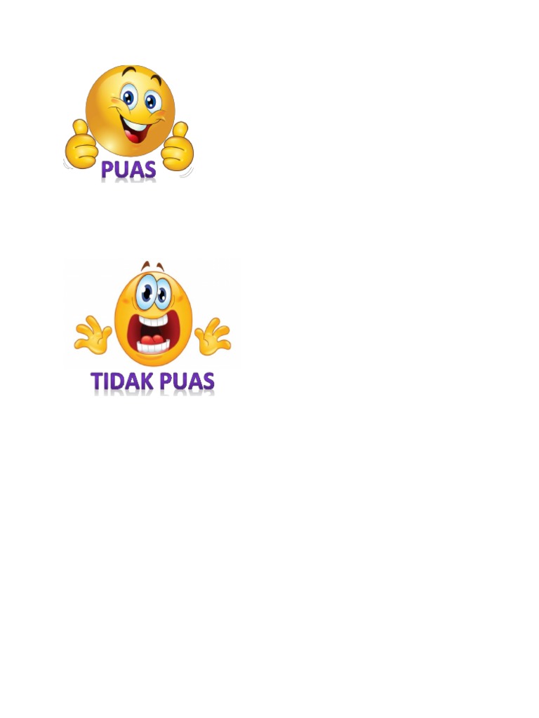 Emoticon Puas Tidak Puas | PDF