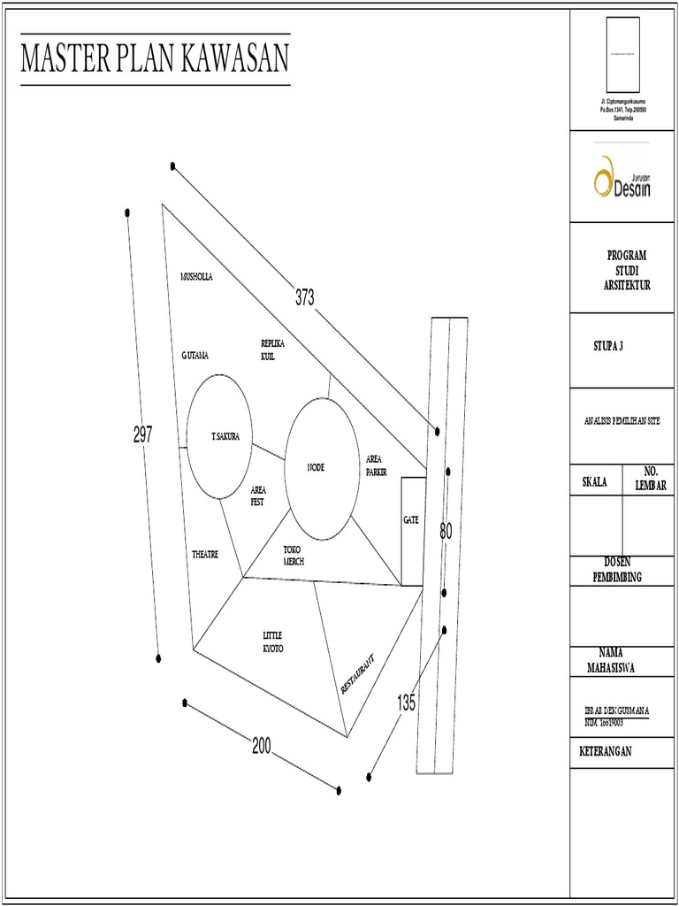 Master Plan Kawasan: Musholla | PDF