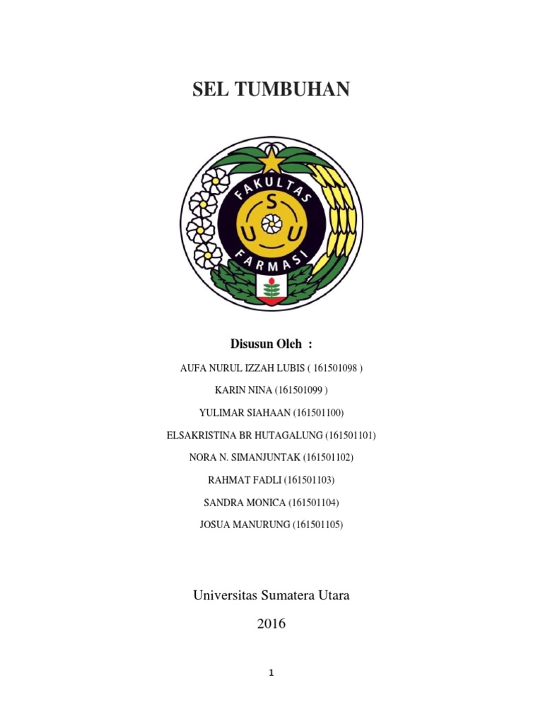 Makalah Sel Tumbuhan | PDF