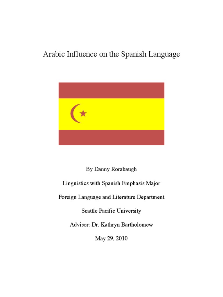 Arabic Influence | PDF | Spanish Language | Arabic