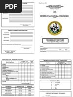 Form 138-REPORT CARD GR. III | PDF | Teachers | Quality Of Life