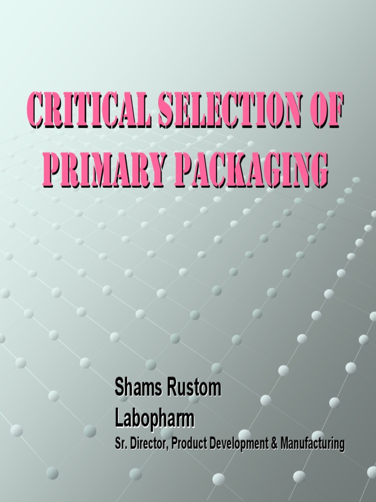 Packaging Pdf Pdf Polyethylene Materials