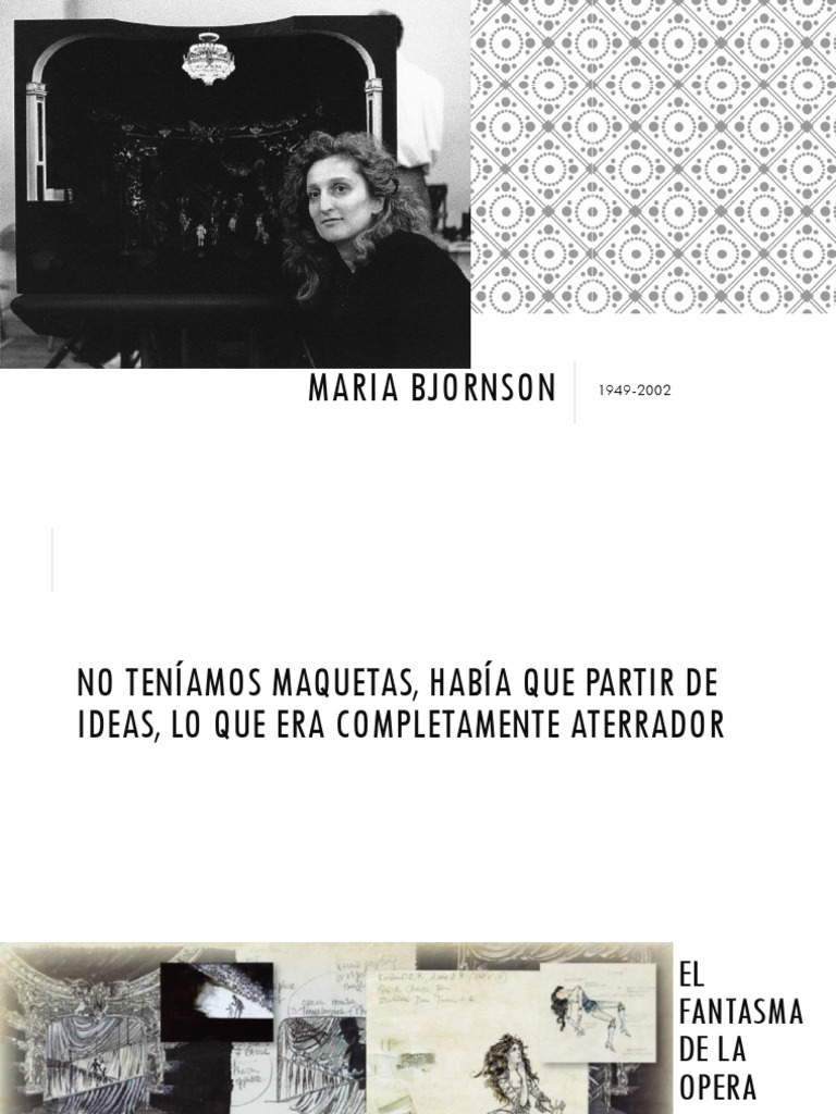 Maria Bjornson | PDF