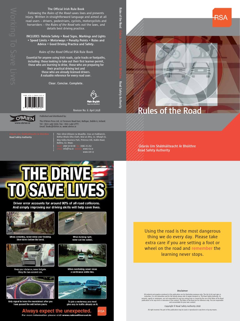 Rules of The Road PDF | PDF | Driver's License | Traffic