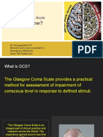 Glasgow Coma Scale Handout | PDF | Coma | Pain