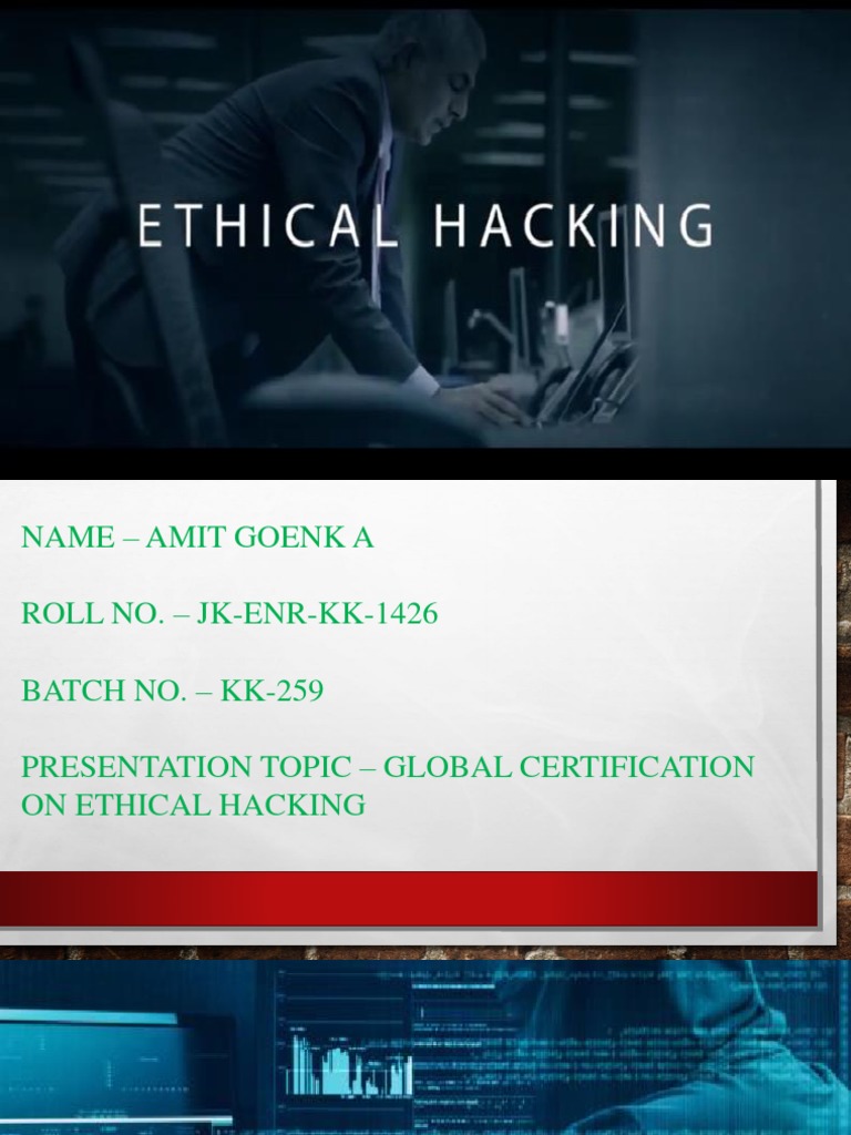 Ethical Hacking Certification | PDF | Security Hacker | White Hat (Computer Security)