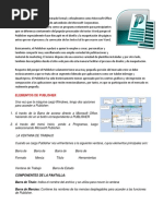 Partes de la Ventana de Publisher | PDF | Microsoft Office | Ventana ...