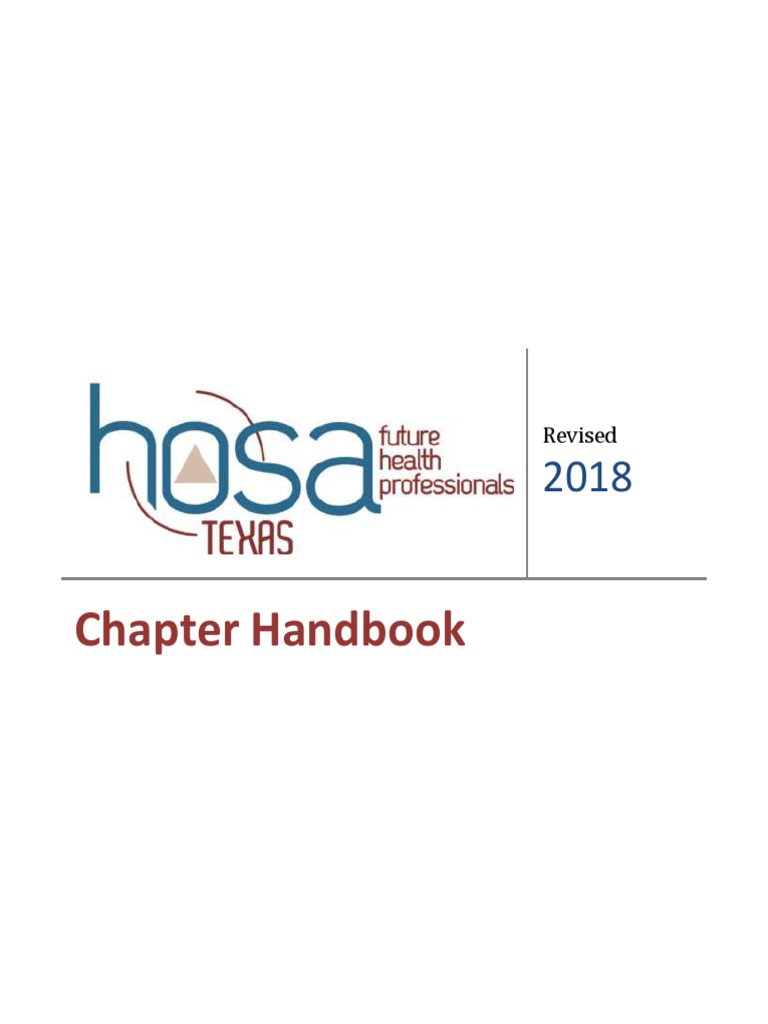 Hosa Handbook | PDF