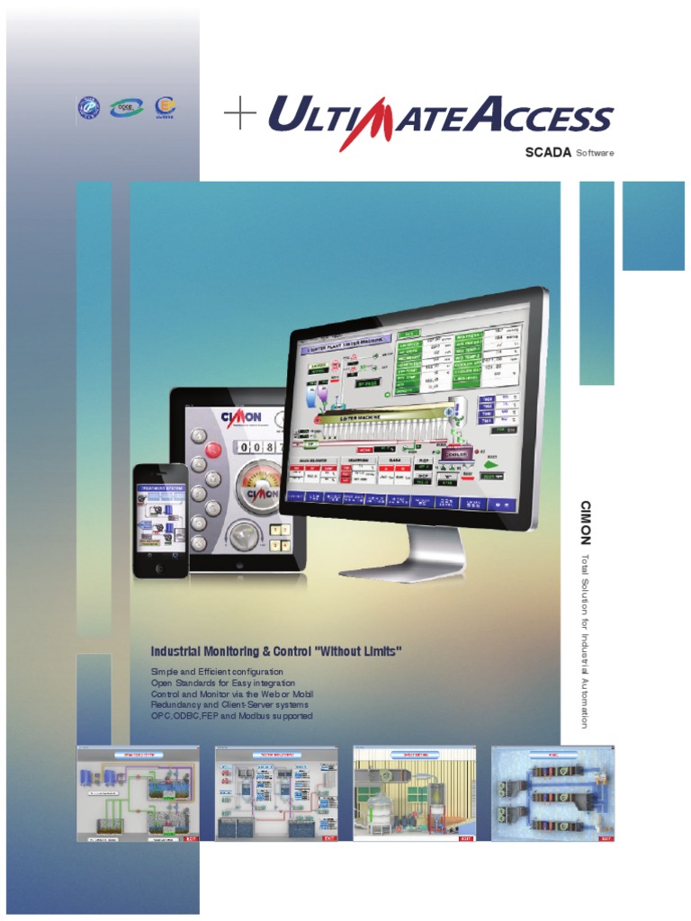 CIMON - SCADA - UltimateAccess - 2015 - Opt PDF | PDF | Scada | Microsoft Excel