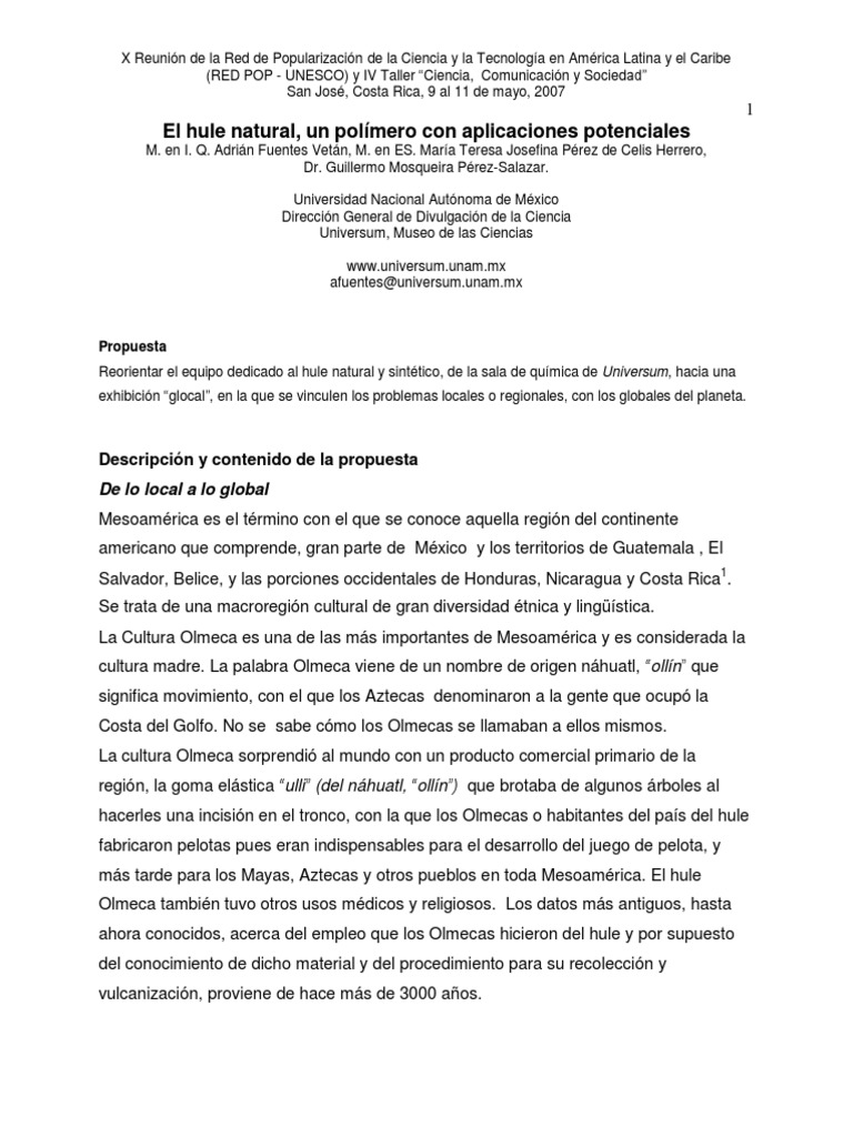 Hule Natura | PDF | Neumático | Residuos