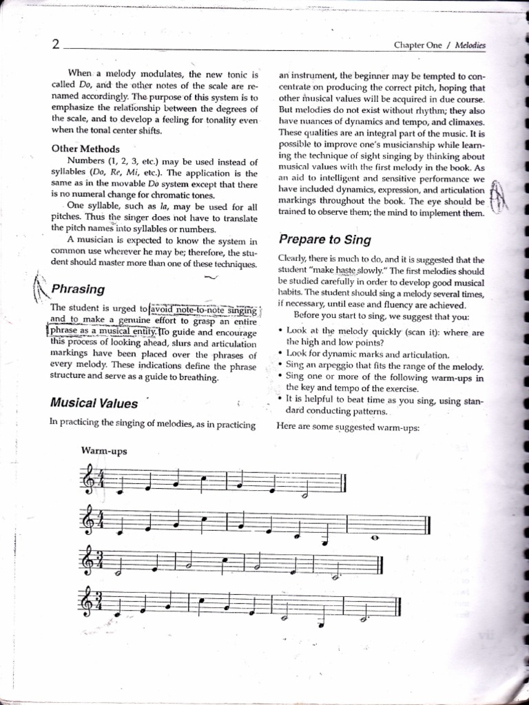 Melodic Exercises | PDF | Musical Forms | Musicology