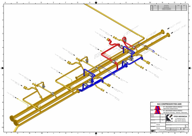 Gas Compressor Project Drawing | PDF | Nature