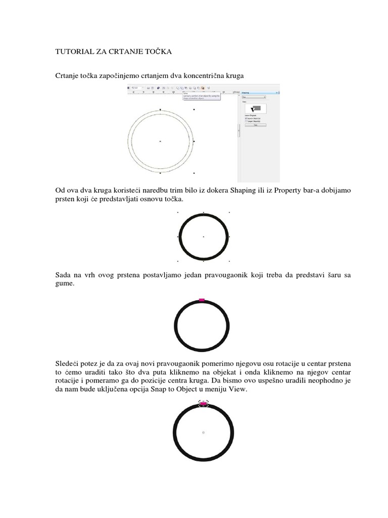 Tutorial Za Crtanje Tocka | PDF