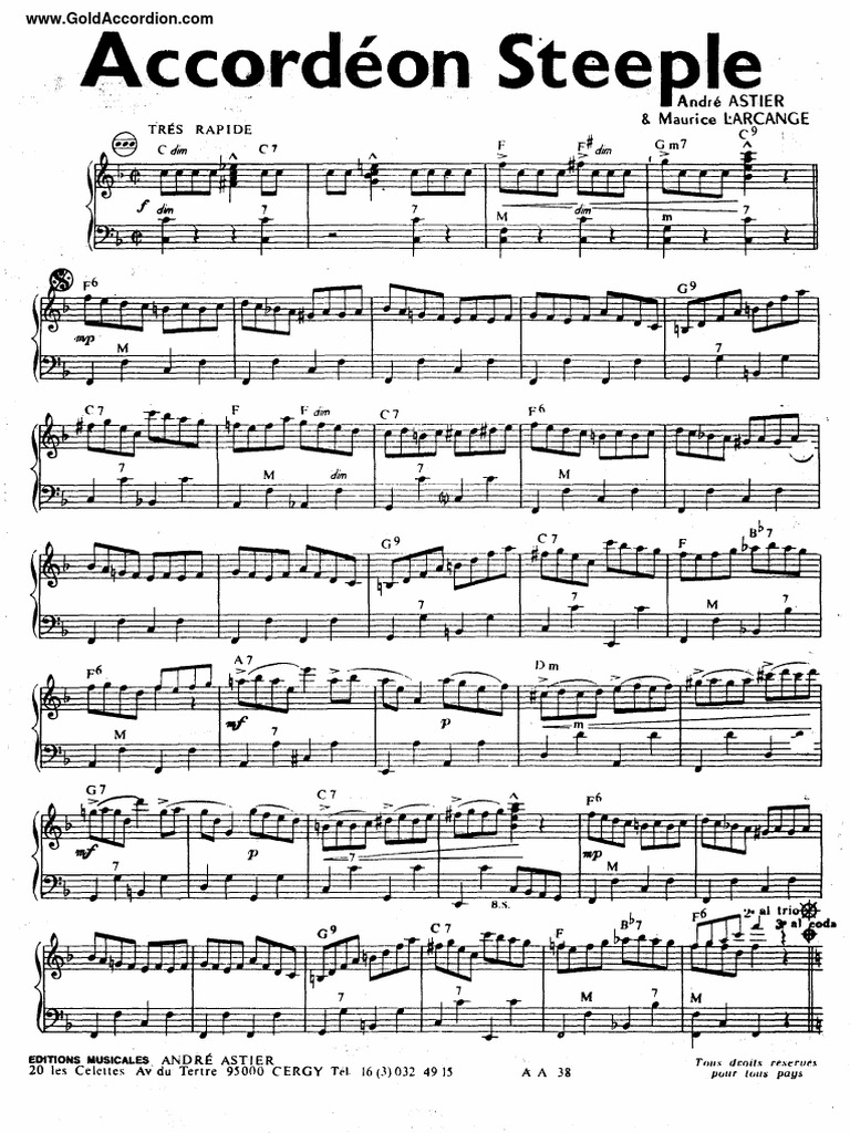André Astier - Accordion Steeple PDF | PDF