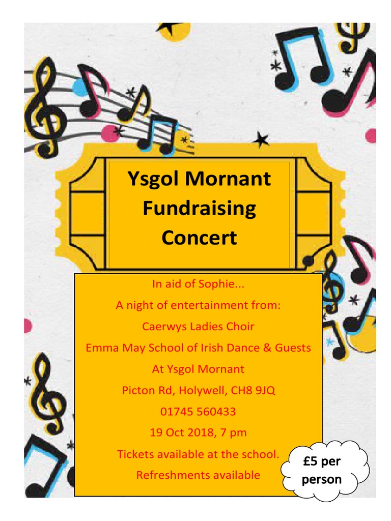 Fundraising Concert Poster | PDF