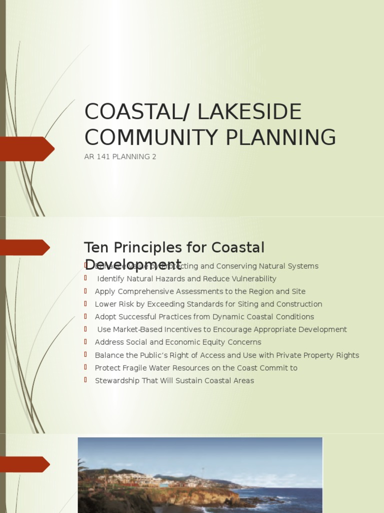Coastal Lakeside Community Planning | PDF | Zoning | Coast