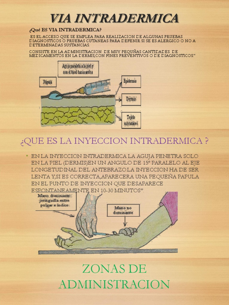 Via Intradermica Deysi | PDF
