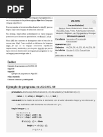 Manual de ALGOL | PDF