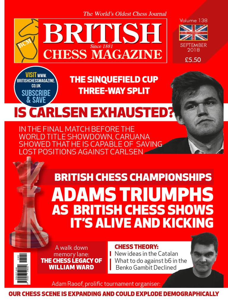 Chess Magazine Sep-2018 | PDF | Traditional Games | Games Of Mental Skill