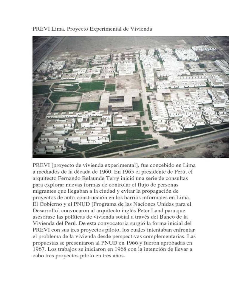 Previ Lima | PDF | Historia