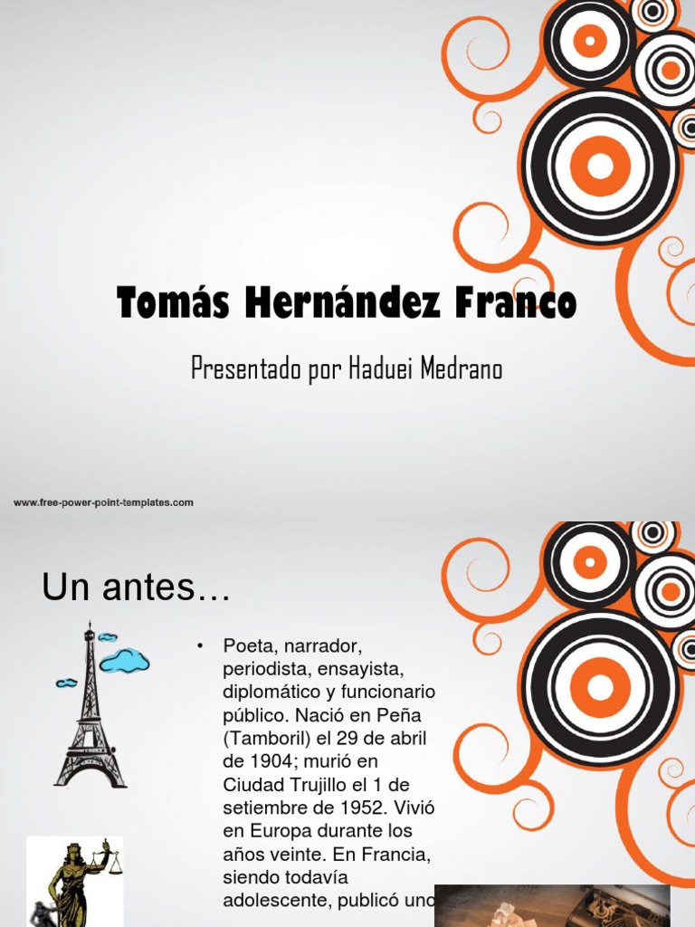Tomas Hernandez Franco | PDF | Poesía