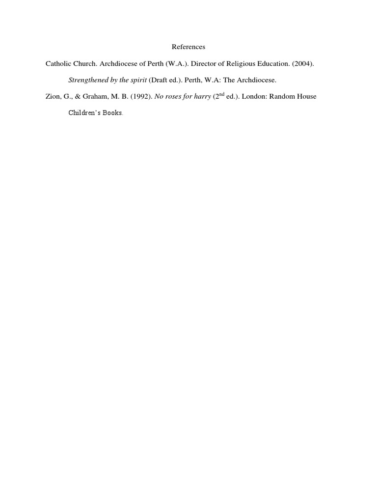 Lesson A References | PDF