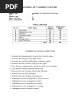 Automotive Mechanics Course Guide | PDF | Gear | Brake