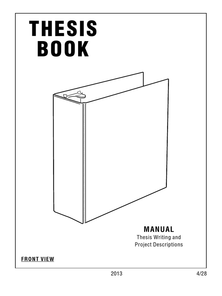 Thesis Book: Manual | PDF | Te X | Graphical User Interfaces