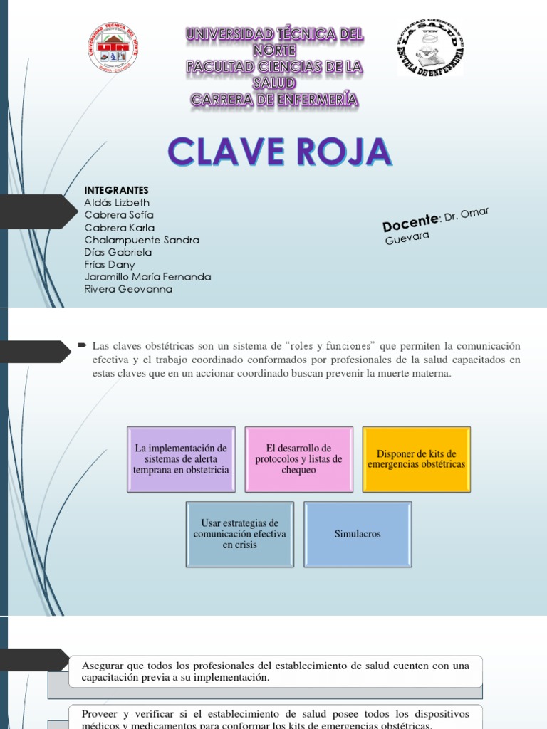Clave Roja | PDF | Sangre | Reanimación cardiopulmonar