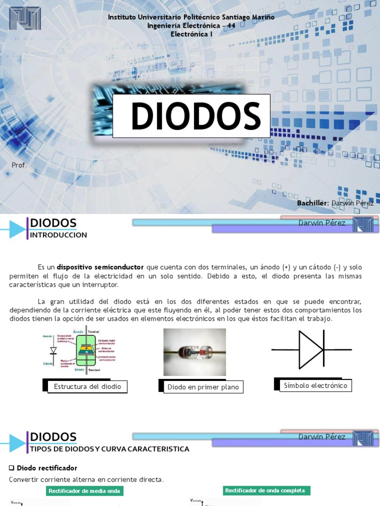 Diodos | PDF | Diodo | Rectificador