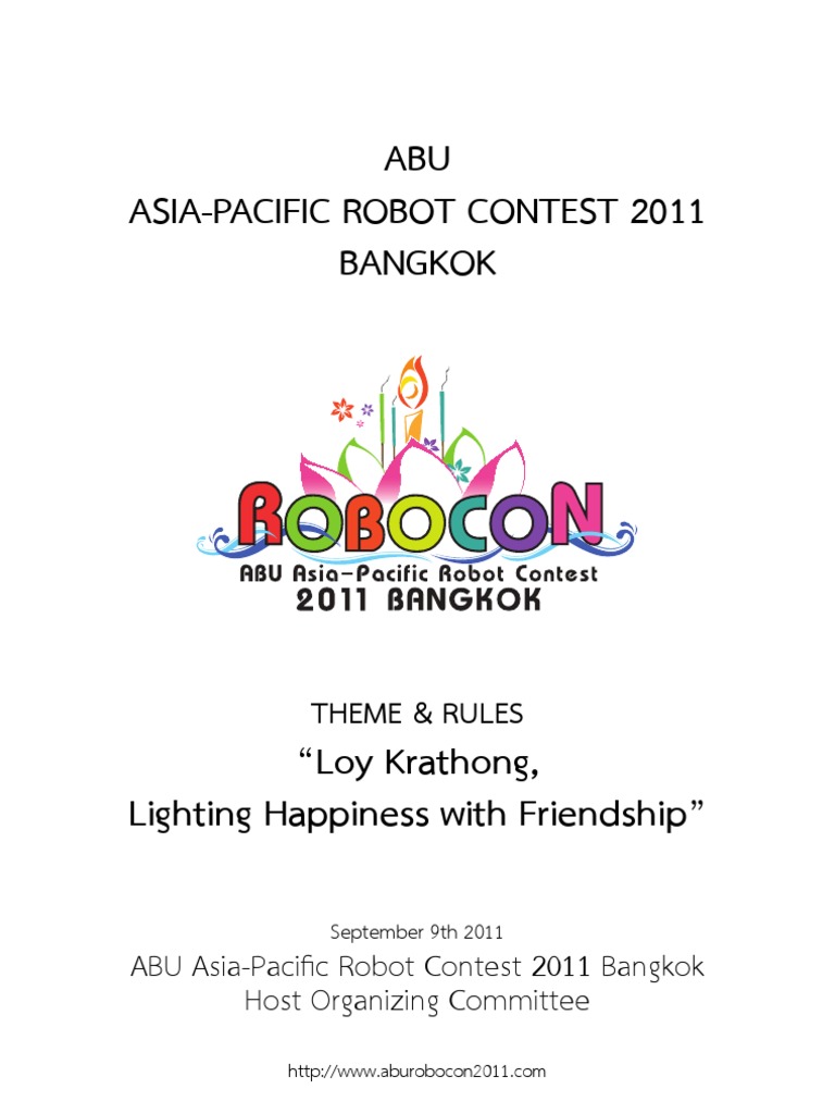 Robocon 2011 Rulebook | PDF | Nature
