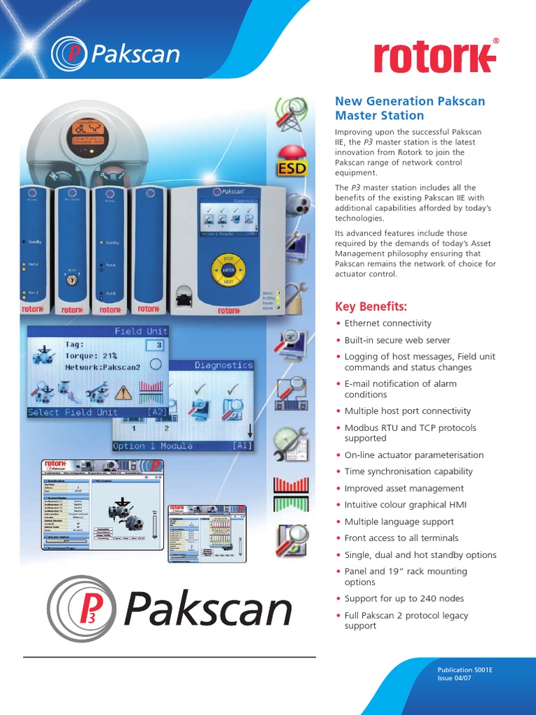 New Generation Pakscan Master Station: Key Benefits | Download Free PDF | Computer Network ...