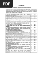 Cuestionario MCHAT (TEA) Hoja Padres | PDF