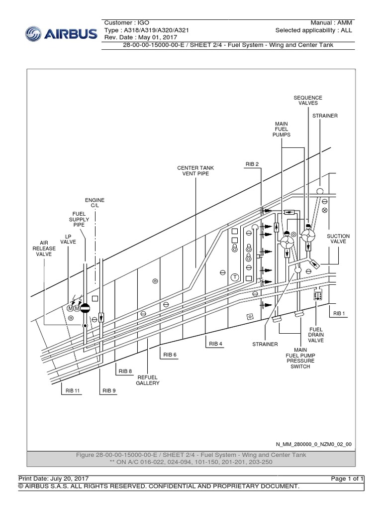 Fuel System - Wing and Center Tank 2 | PDF | Hydraulics | Aviation
