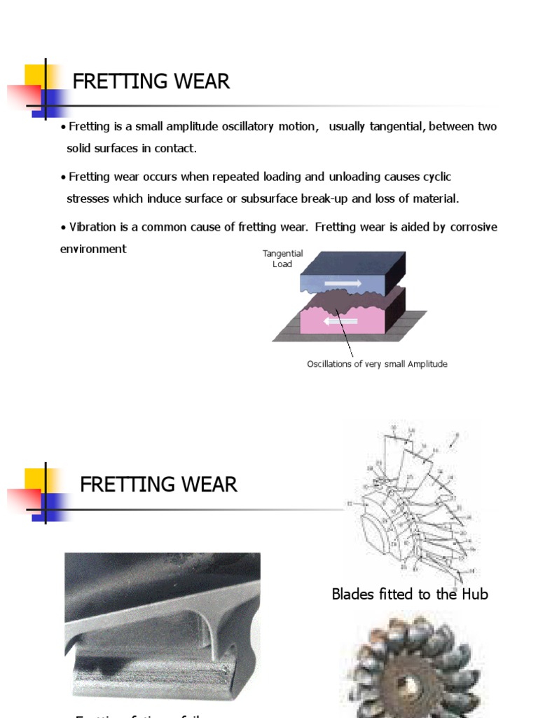 Types of Wear | PDF | Wear | Corrosion