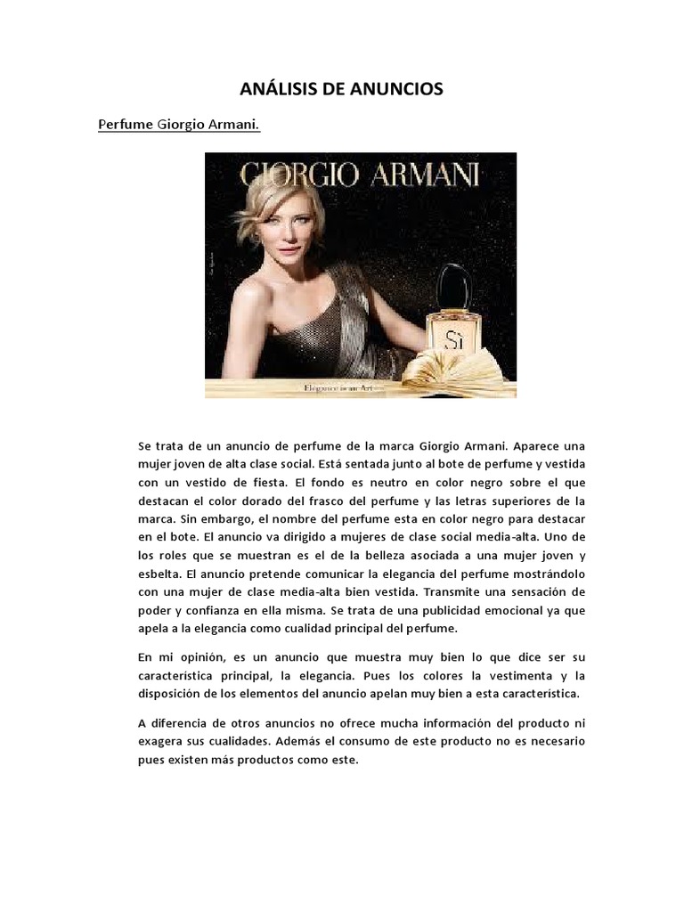 Análisis de Anuncios | PDF | Publicidad | Marca