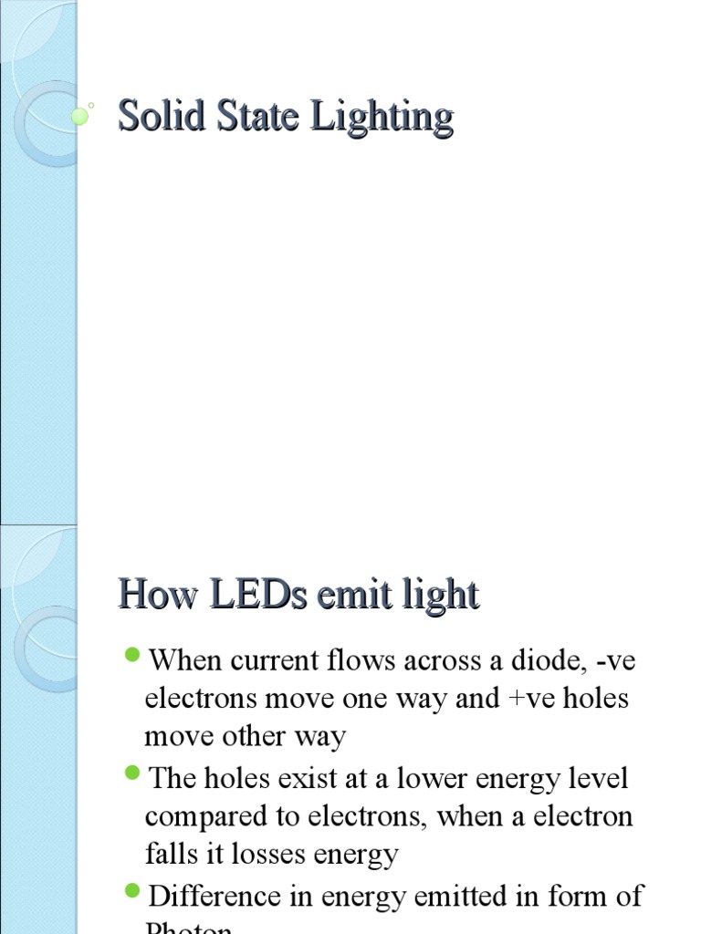 Understanding How LEDs Work: A Guide to the Internal Mechanisms and ...
