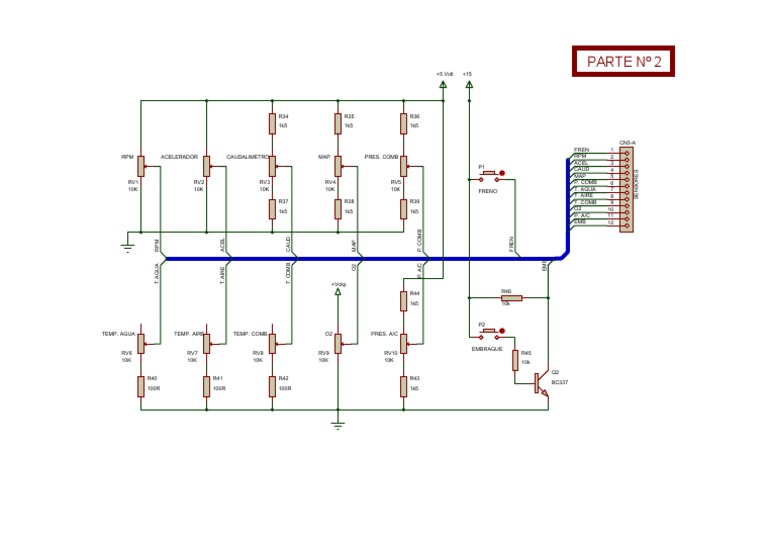 Esquema Simulador ECU 2 | PDF