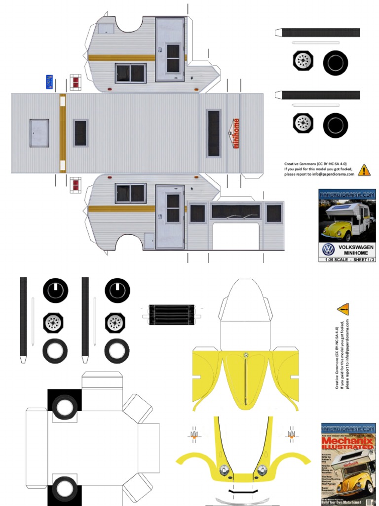 Taxi Camper Armable | PDF