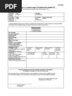 Vloga Za Izredno Denarno Socialno Pomoc | PDF