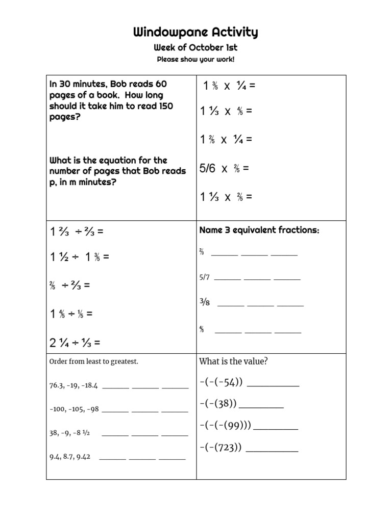 Oct 1st Windowpane | PDF