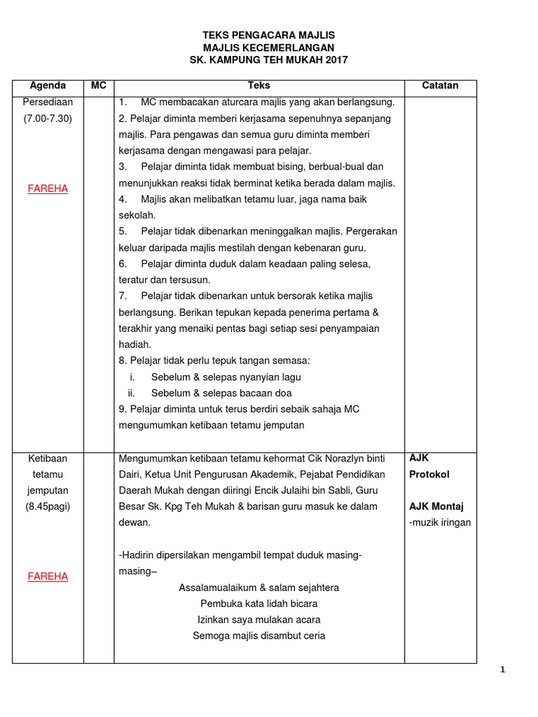 Makp 2017 Emcees | PDF